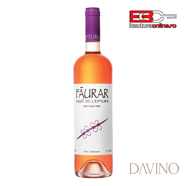 Vin Davino Faurar rose 0.75L - Băutură Online de origine